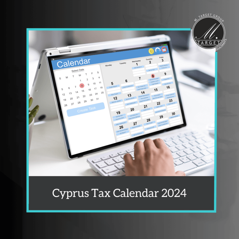 Cyprus Tax Calendar 2024 - M Target