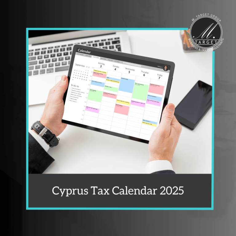 Cyprus Tax Calendar 2025 - M Target